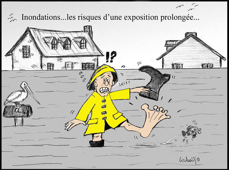 caricature inondation 2 - Journal le Montérégien